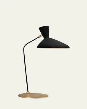 VISUAL COMFORT & CO. Austen Large Offset Table Lamp Aerin - Black