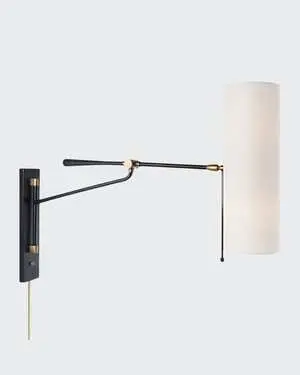VISUAL COMFORT & CO. Frankfort Articulating Wall Light By Aerin One-color
