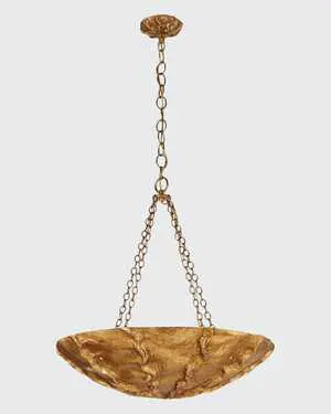 VISUAL COMFORT & CO. Benit Medium Sculpted Chandelier By Aerin One-color