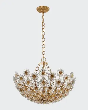 VISUAL COMFORT & CO. Claret Short Chandelier By Aerin One-color