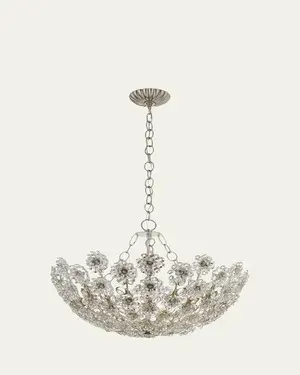 VISUAL COMFORT & CO. Claret Short Chandelier Aerin - Silver