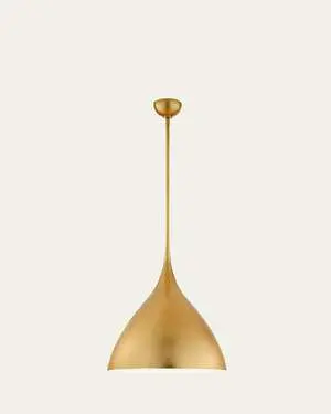 VISUAL COMFORT & CO. Agnes Medium Pendant Aerin - Matte Black