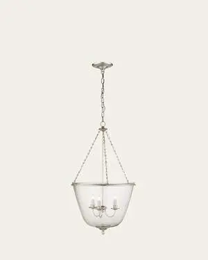VISUAL COMFORT & CO. Pondview Medium Jar Lantern Aerin - Silver