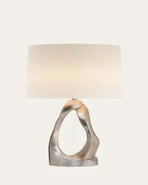 VISUAL COMFORT & CO. Cannes Table Lamp Aerin - Silver Leaf