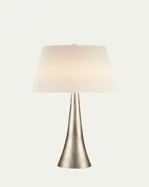 VISUAL COMFORT & CO. Dover Table Lamp By Aerin Silver