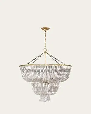 VISUAL COMFORT & CO. Jacqueline Two Tier Chandelier Aerin - Gold