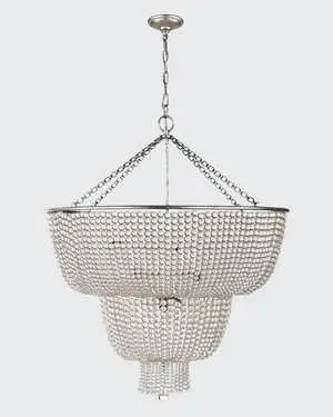 VISUAL COMFORT & CO. Jacqueline Two Tier Chandelier By Aerin One-color