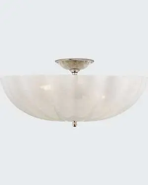 VISUAL COMFORT & CO. Rosehill Large Semi Flush Mount By Aerin One-color