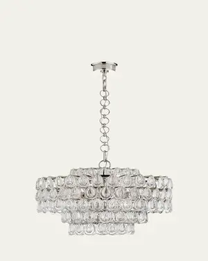 VISUAL COMFORT & CO. Liscia Chandelier Aerin - Nickel