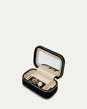 Wolf Zoe Travel Zip Case - Indigo