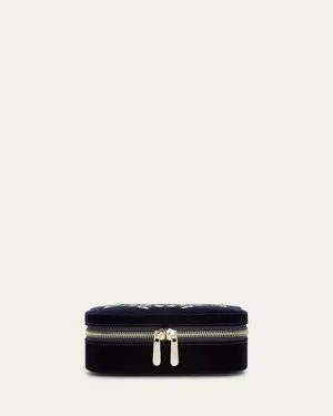 Wolf Zoe Travel Zip Case - Indigo