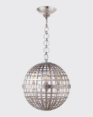 VISUAL COMFORT & CO. Mill Small Globe Lantern By Aerin One-color