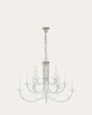 VISUAL COMFORT & CO. Wharton Chandelier Aerin - Silver