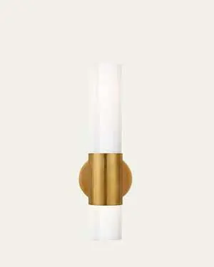 VISUAL COMFORT & CO. Penz Medium Cylindrical Sconce Aerin - Polished Nickel