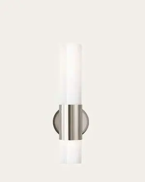 VISUAL COMFORT & CO. Penz Medium Cylindrical Sconce Aerin - Silver