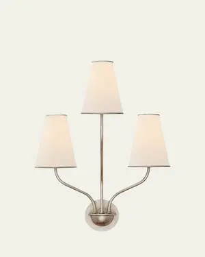 VISUAL COMFORT & CO. Montreuil Small Wall Sconce Aerin - Silver