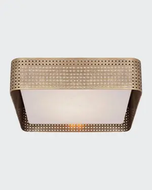 VISUAL COMFORT & CO. Precision Large Square Flush Mount By Kelly Wearstler One-color