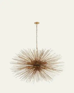 VISUAL COMFORT & CO. Strada Large Oval Chandelier Kelly Wearstler - Gold