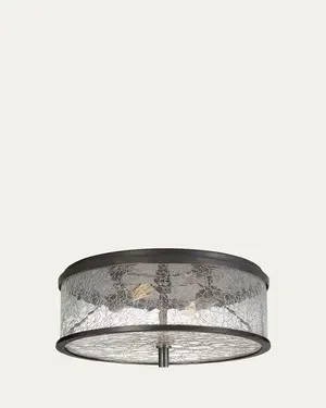 VISUAL COMFORT & CO. Liaison Medium Flush Mount Kelly Wearstler - Bronze