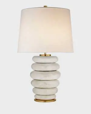 VISUAL COMFORT & CO. Phoebe Stacked Table Lamp By Kelly Wearstler One-color