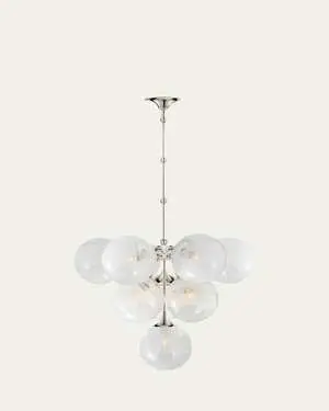 VISUAL COMFORT & CO. Cristol Tiered Chandlier Aerin - Silver
