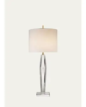 VISUAL COMFORT & CO. Castle Peak Narrow Table Lamp - Crystal