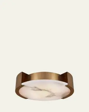 VISUAL COMFORT & CO. Melange Large Flush Mount Kelly Wearstler - Antique Brass