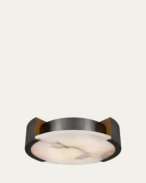 VISUAL COMFORT & CO. Melange Large Flush Mount Kelly Wearstler - Bronze