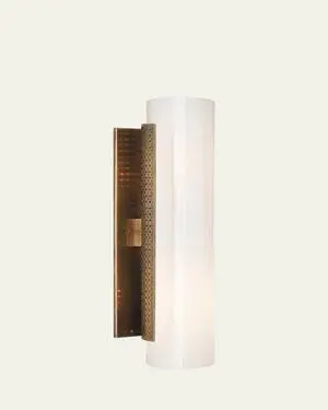 VISUAL COMFORT & CO. Precision Cylinder Sconce Kelly Wearstler - Antique Brass