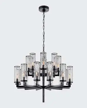 VISUAL COMFORT & CO. Liaison Double Tier Chandelier By Kelly Wearstler One-color