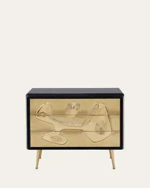 Jonathan Adler Reform 3-drawer Chest - Ebonized