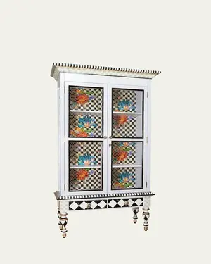 MACKENZIE-CHILDS Flower Market Cabinet - One-color