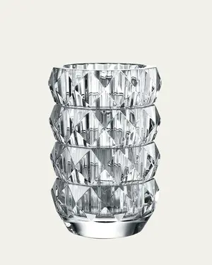THE MARTHA, BY BACCARAT Louxor Round Vase - Clear