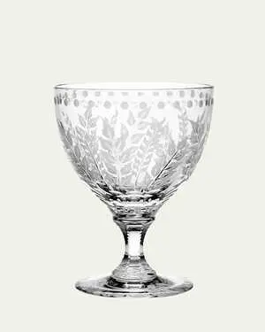 WILLIAM YEOWARD CRYSTAL Fern Wine Glass, Small - Clear