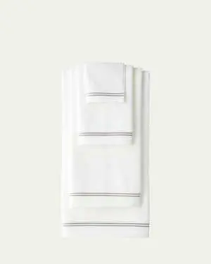 SFERRA Aura Hand Towel White/iron