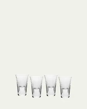 WILLIAM YEOWARD CRYSTAL Corinne Shot Glasses, Set Of 4 - Clear