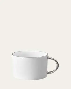 L'Objet Corde Tea Cup, White/silver White/silver