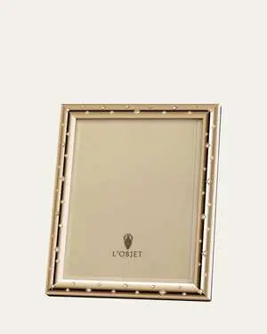 L'Objet Stars Picture Frame, 4" X 6 - Gold