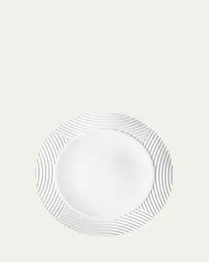 L'Objet Corde Wide-rim Charger - White