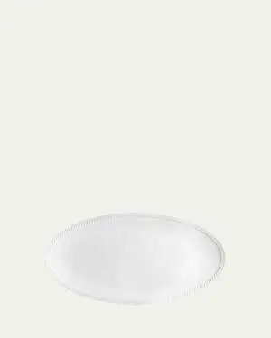L'Objet Corde Large Oval Platter - White