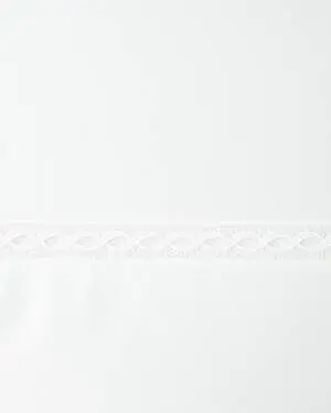 SFERRA King Sateen Pillowcases Pair Ivory
