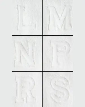 MATOUK Auberge Monogrammed Tub Mat