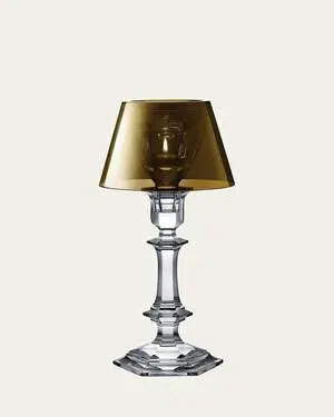 THE MARTHA, BY BACCARAT Our Fire Candleholder & Shade - Gold