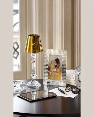 THE MARTHA, BY BACCARAT Our Fire Candleholder & Shade