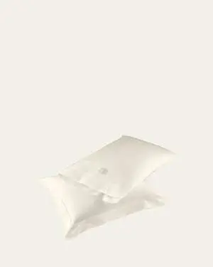 MATOUK Positano Hemstitch Pillowcases, King Case Ivory