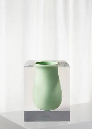 Jonathan Adler Bel Air Scoop Vase Celadon