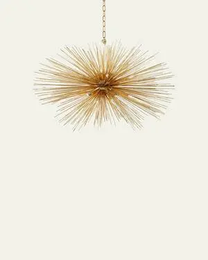 VISUAL COMFORT & CO. Strada Medium Oval Chandelier Kelly Wearstler - Gild
