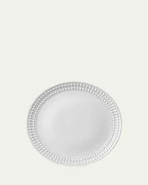 L'Objet Perlee Dinner Plate - White