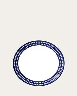 L'Objet Perlee Dinner Plate - Bleu