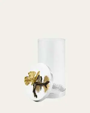 Michael Aram Butterfly Ginkgo Canister, Medium - Clear